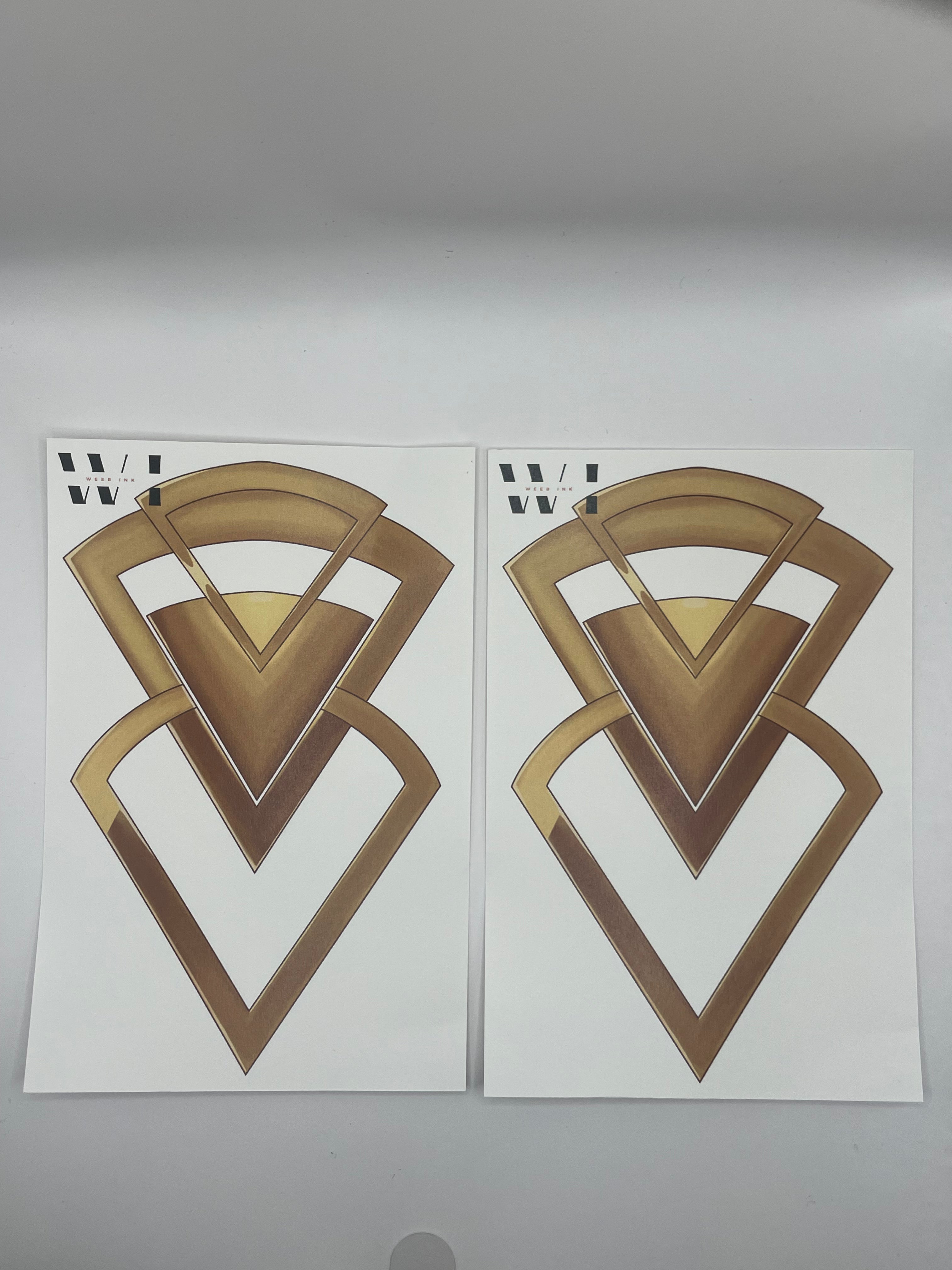 Mel Arcane Temporary Tattoos – Complete Set – Weeb Ink